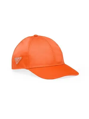 Prada Re-nylon Baseball Cap Orange