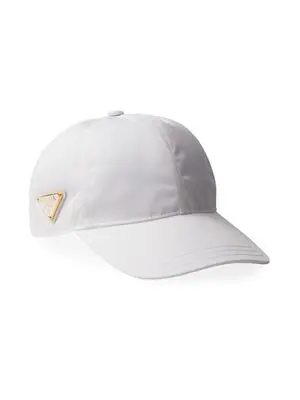 Prada Re-nylon Baseball Cap White1