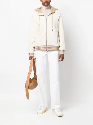 Eleventy Zipped-up Bomber Jacket