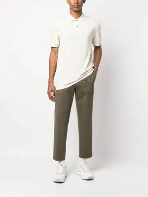 BOSS Short Sleeve Cotton Polo Shirt - Neutrals