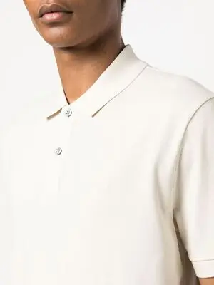 BOSS Short Sleeve Cotton Polo Shirt - Neutrals