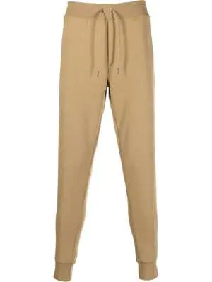 Polo Ralph Lauren Logo-embroidered Tapered Track Pants - Neutrals