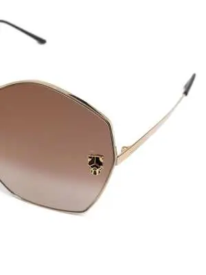 Cartier Panther-head Tinted Sunglasses