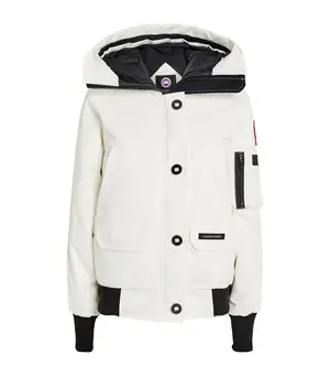 Canada Goose Down-filled Chilliwack Bomber Jacket - White