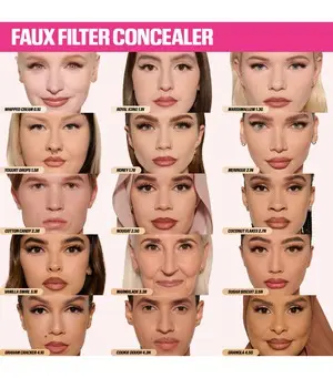 HUDA BEAUTY Fauxfilter Luminous Matte Liquid Concealer - Nude