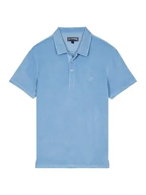 Vilebrequin Organic Cotton Terry Polo Shirt Divin