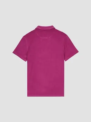 Vilebrequin Organic Cotton Terry Polo Shirt - Pourpre