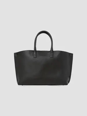 Akris Ai Leather Shoulder Bag - Black