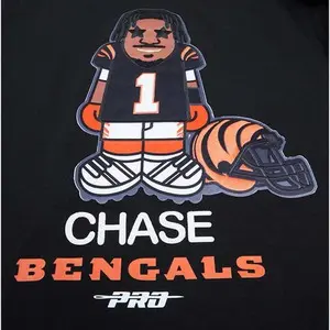 PRO STANDARD Ja'marr Chase Cincinnati Bengals Player Avatar Graphic T-shirt