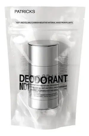 PATRICKS Nd1 High Performance Natural Deodorant