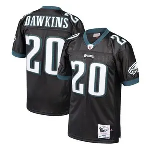 Mitchell & Ness Brian Dawkins Philadelphia Eagles 2003 Authentic Throwback Retired Player Jersey - Black