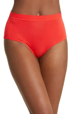MEUNDIES Feelfree High Waist Briefs Bougie Rouge
