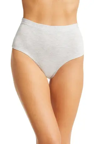 MEUNDIES Feelfree High Waist Briefs Heather Grey
