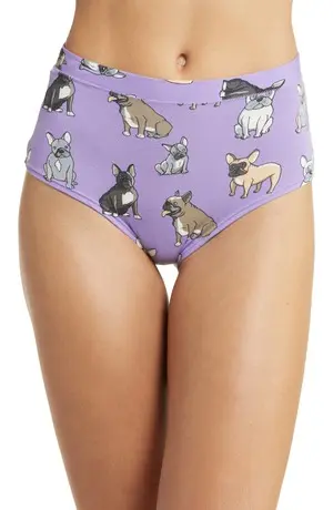 MEUNDIES Feelfree High Waist Briefs Pardon My Frenchies