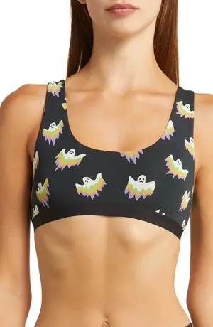 MEUNDIES Print Bralette Fab-boo-lous