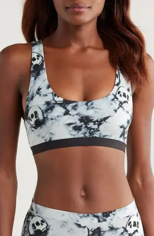 MEUNDIES Print Bralette Ghosted