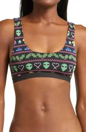 MEUNDIES Print Bralette Magic Spell