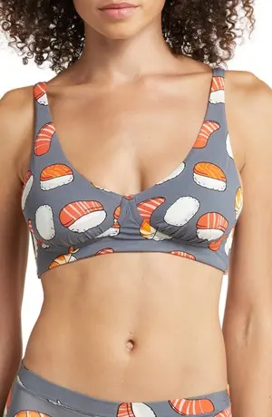 MEUNDIES Feelfree Longline Bralette Sashi-me