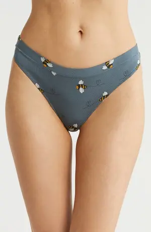 MEUNDIES Feelfree Thong Let It Bee