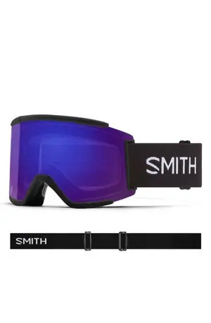 SMITH Smith Squad Mag™ 186mm Snow Goggles Black / Chromapop Violet