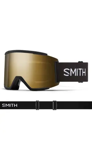 SMITH Smith Squad Mag™ 186mm Snow Goggles Black/chromapop Black Gold