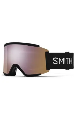 SMITH Squad Mag™ 186mm Snow Goggles - Black/chromapop Rose Gold