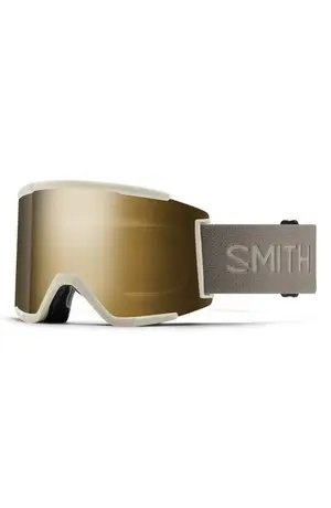 SMITH Smith Squad Mag™ 186mm Snow Goggles Chalk / Sun Black Gold Mirror