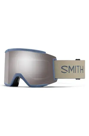 SMITH Smith Squad Mag™ 186mm Snow Goggles Granite Blue/platinum Mirror