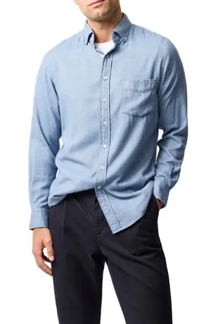 Rodd & Gunn Barrhill Sports Fit Button-down Shirt - Chambray