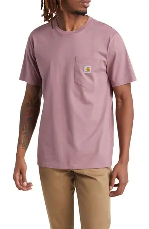 Carhartt Work In Progress Logo Pocket T-shirt Daphne