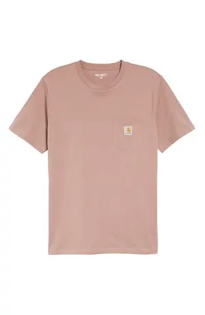 Carhartt Work In Progress Logo Pocket T-shirt Lupinus