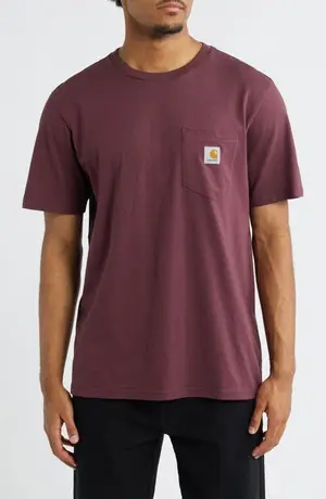 Carhartt Work In Progress Logo Pocket T-shirt Rondo