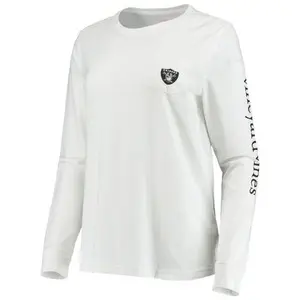 Vineyard Vines Las Vegas Raiders Helmet Long Sleeve T-shirt