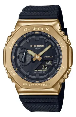 G-Shock Analog-digital Watch - Black And Gold