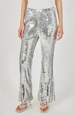 Endless Rose Sequin Flare Pants