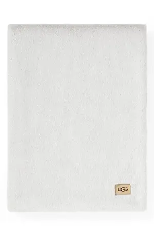UGG Marcella Faux Fur Throw Blanket Stone