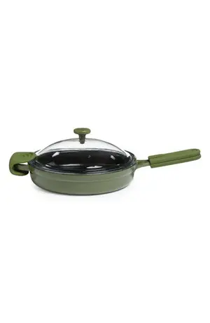 OUR PLACE Cast Iron Always Pan Set Sage