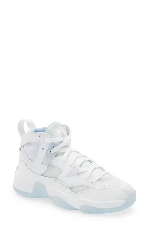 Nike Jumpman Two Trey Basketball Sneaker White/ Ice Blue