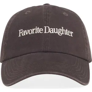 FAVORITE DAUGHTER Favorite Daughter Classic Logo Baseball Cap Coffee