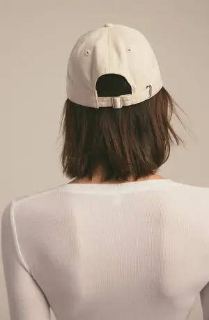FAVORITE DAUGHTER Classic Logo Baseball Cap - Khaki Lavender