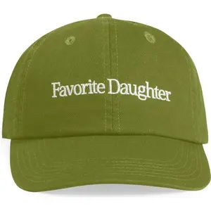 FAVORITE DAUGHTER Classic Logo Baseball Cap - Moss
