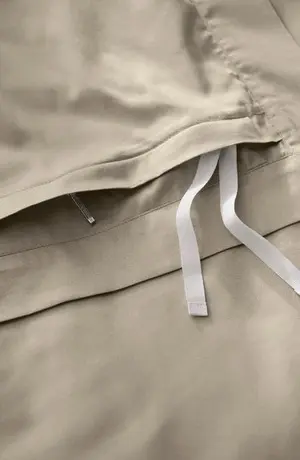BOLL & BRANCH Percale Hemmed 300 Thread Count Duvet Cover & Shams Set