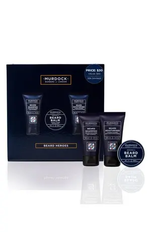 MURDOCK LONDON Beard Heroes Set $40 Value - No Color