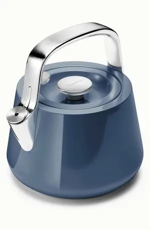 CARAWAY Whistling Tea Kettle Navy