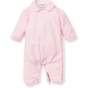 PETITE PLUME Cambridge Flannel Romper - Pink