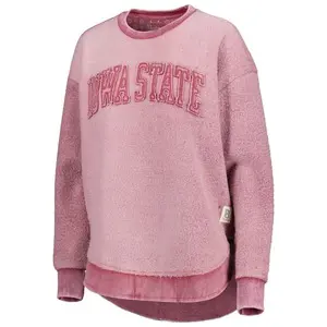 PRESSBOX Iowa State Cyclones Ponchoville Pullover Sweatshirt