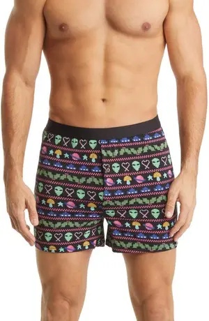 MEUNDIES Knit Boxers Cosmic Mistletoe