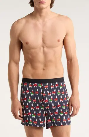 MEUNDIES Knit Boxers Falallama