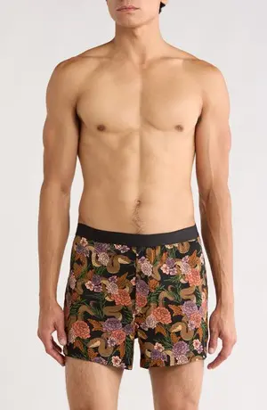 MEUNDIES Knit Boxers Garden Snake
