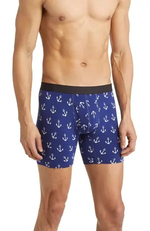 MEUNDIES Stretch Boxer Briefs Anchors Away
